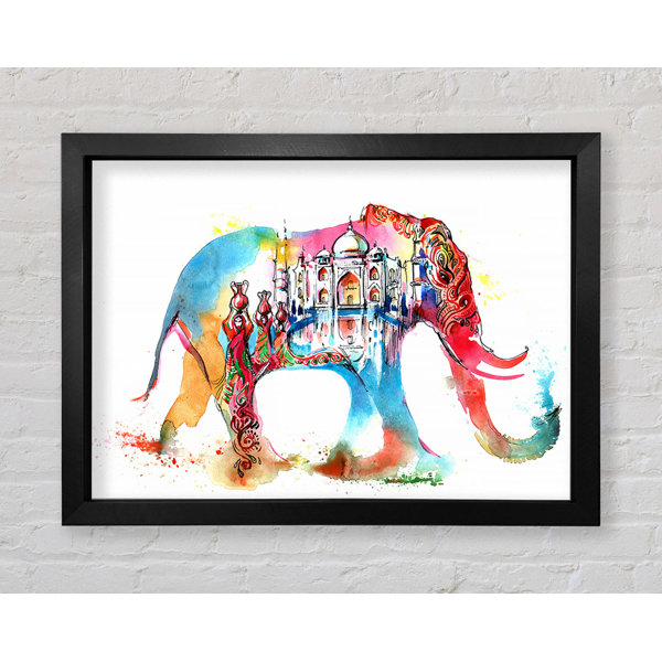 BohoLiving Indischer Regenbogen-Elefant | Wayfair.de